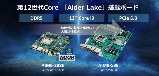 第12世代Core「Alder Lake」搭載マザーボード AIMB-588 - アドバンテック株式会社トピックス | アドバンテック株式会社