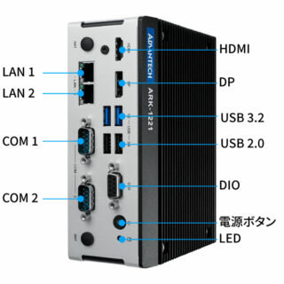 DINレール対応小型エッジコンピュータ ARK-1221L & ARK-1250L - アドバンテック株式会社トピックス | アドバンテック株式会社