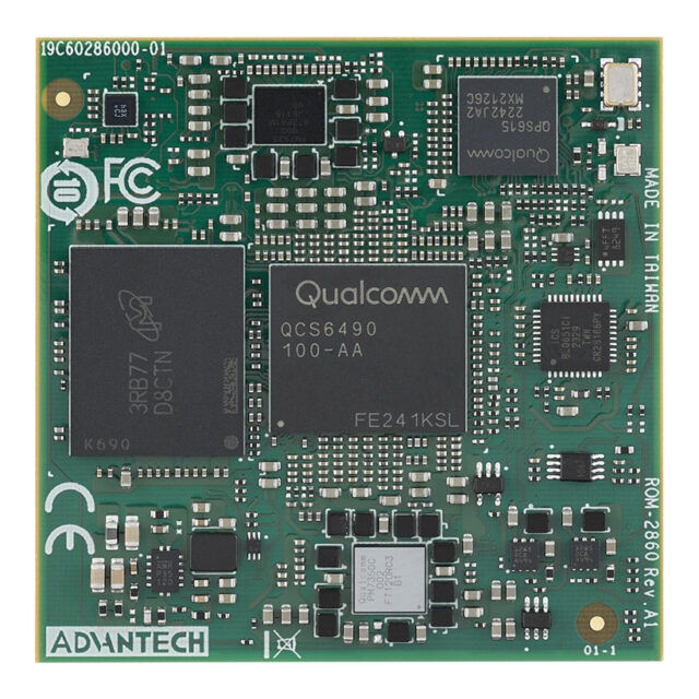 国内初！Qualcomm製CPU＋AIエンジン搭載 システム オン モジュール「ROM-2860」を販売トピックス | アドバンテック株式会社